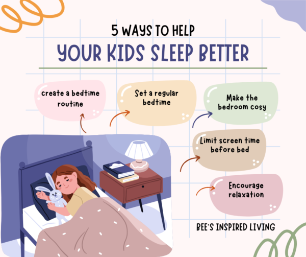 5 Ways To Help Your Kids Sleep Better