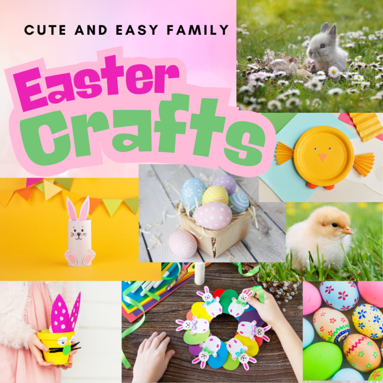 Cute and Easy Easter Crafts Ideas for Families
